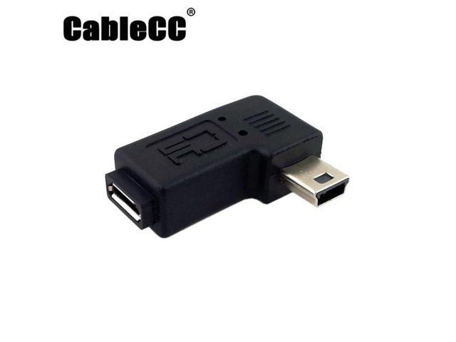 Click here for Cablecc 90 degree right angled MINI USB male to MI... prices