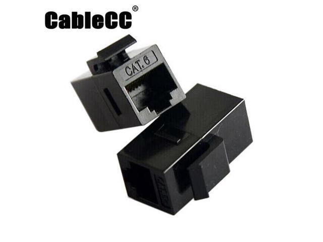 Click here for Cablecc UTP CAT6 Keystone Coupler RJ45 Female to F... prices