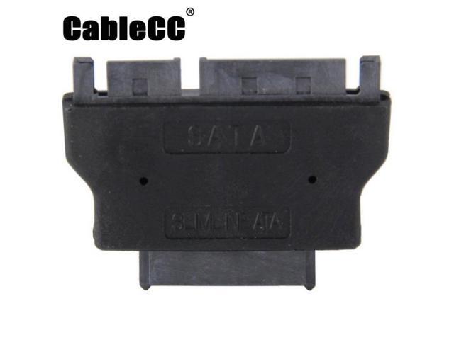 Click here for Cablecc SATA 22 /Male to slimline SATA 13 Female l... prices
