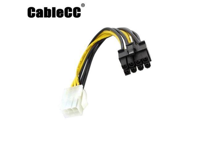 Click here for Cablecc PCI-E PCI Express 6 Pin Male to 8 Pin Fema... prices