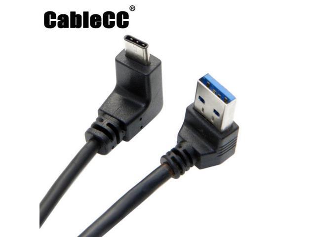 Click here for Cablecc USB 3.1 USB-C Reversible Angled to 90 Degr... prices