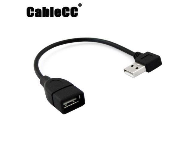 Click here for Cablecc 90D right Angled USB 2.0 A Male - USB Fema... prices