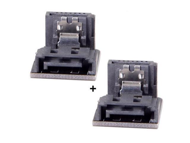 Click here for Cablecc SATA 7Pin Female to 7pin Male 90 Degree An... prices