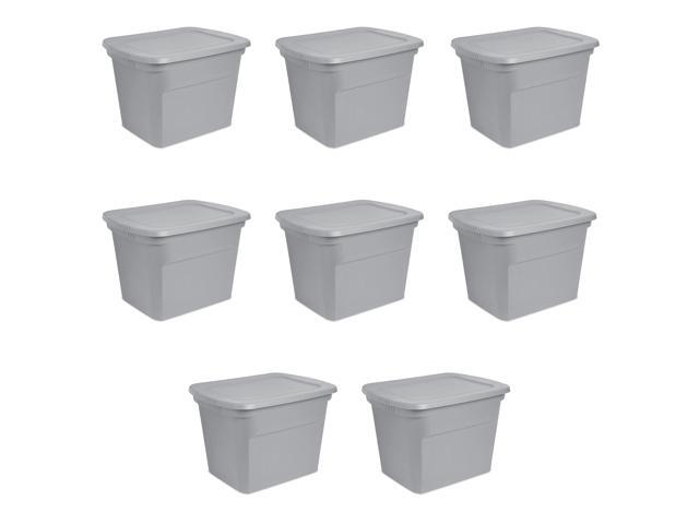 Click here for Sterilite 18 Gal Storage Tote  Stackable Bin with... prices