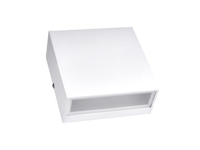 Click here for J & H LED 5.5 in. 1-Light White Square LED Outdoor... prices