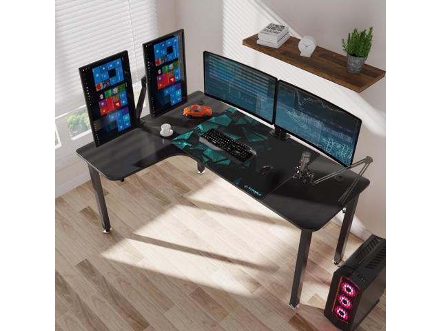 Click here for Eureka Ergonomic L-Shaped Corner Desk 60 inch PC C... prices