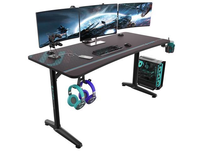 Click here for Eureka Ergonomic 60 Gaming Desk  Captain Series Ho... prices