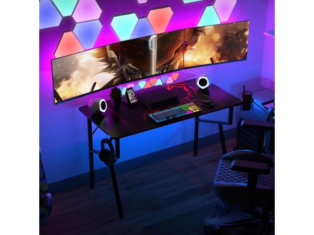 Click here for EUREKA ERGONOMIC 47 K-Shaped Gaming Desk  Heavy Du... prices