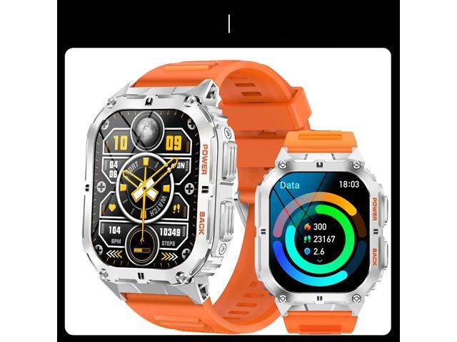Click here for Tactical Smart Watch Men 1.96 AMOLED Screen Heart... prices