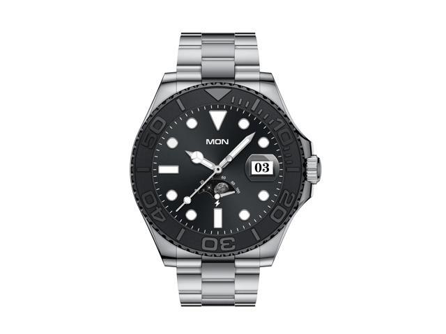 Click here for Men Smart Watch Stainless Steel AMOLED Bluetooth C... prices