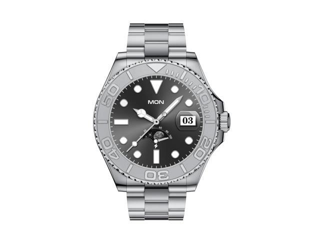 Click here for Men Smart Watch Stainless Steel AMOLED Bluetooth C... prices