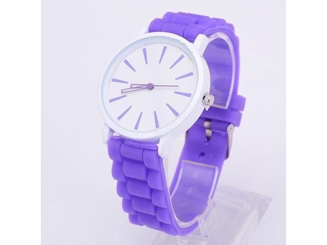 Click here for Simple Style Round Dial Jelly Silicone Strap Quart... prices
