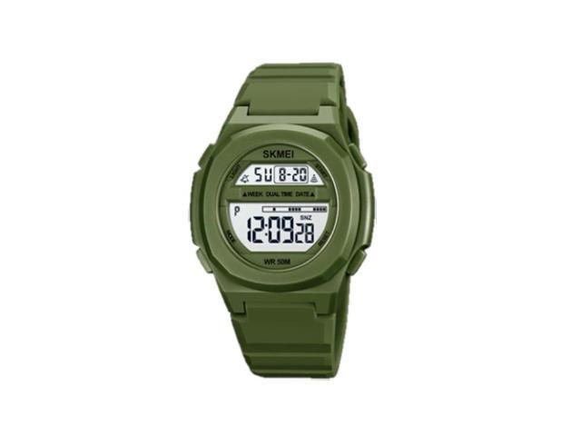 Click here for SKMEI 1821 Stainless Steel Buckle Silicone Strap E... prices