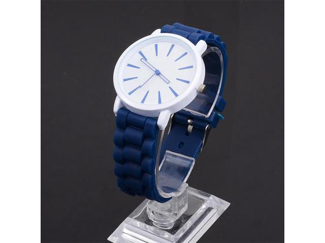 Click here for Simple Style Round Dial Jelly Silicone Strap Quart... prices