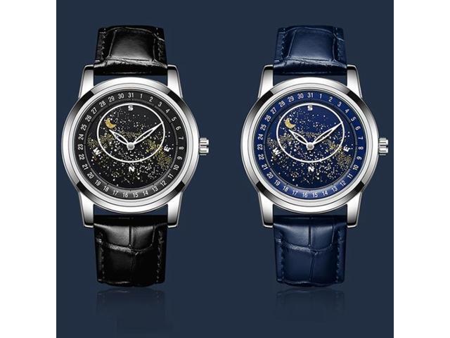 Click here for SANDA 7001 Leather Strap Luminous Waterproof Mecha... prices