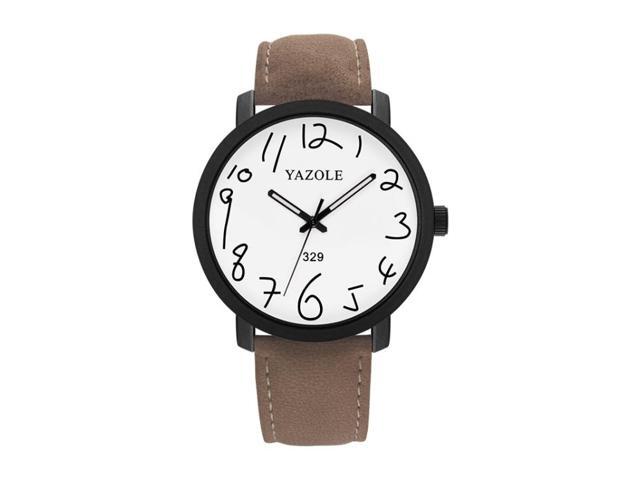 Click here for YAZOLE Personality Arabic Numeral Dial Student Wat... prices
