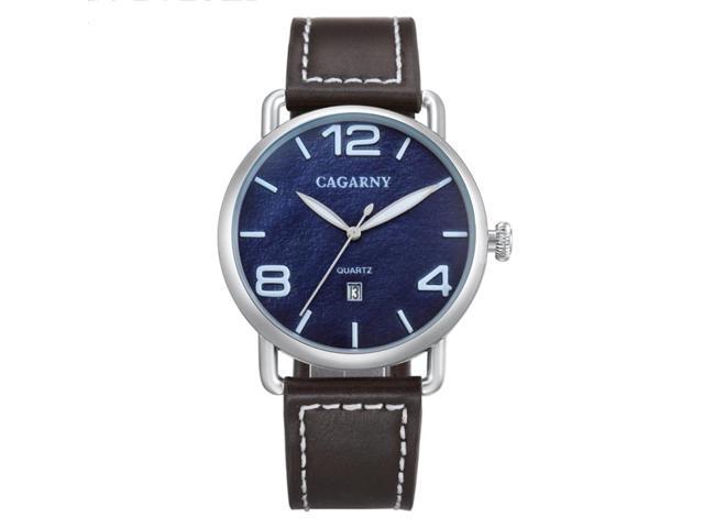 Click here for CAGARNY 6815 Living Waterproof Round Dial Quartz M... prices