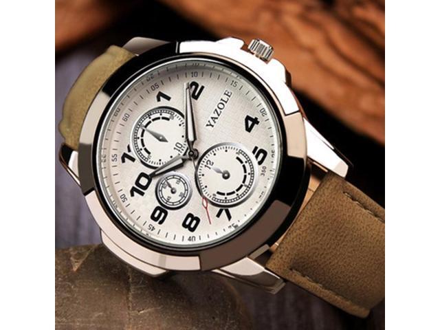 Click here for YAZOLE 350 Three-eyes Men Sports Watch Quartz Watc... prices