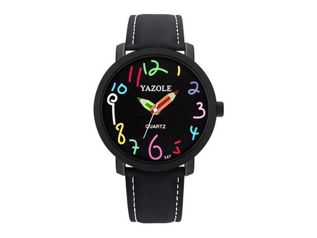 Click here for YAZOLE Personality Arabic Numeral Dial Student Wat... prices