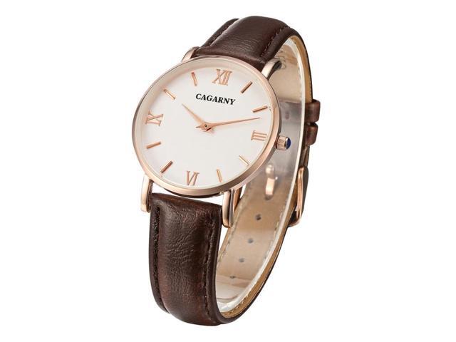 Click here for CAGARNY 6813 Concise Style Ultra Thin Rose Gold Ca... prices