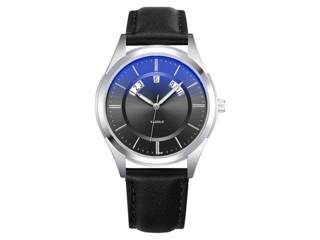 Click here for YAZOLE 513 Leather Band Calendar Waterproof Quartz... prices