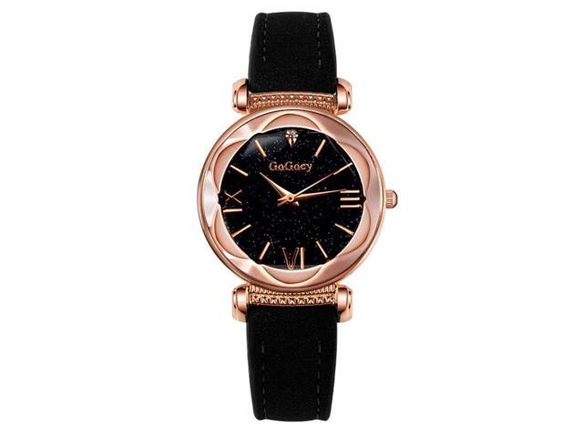 Click here for Gogoey Ladies Starry Sky Leather Belt Watch (Grey) prices