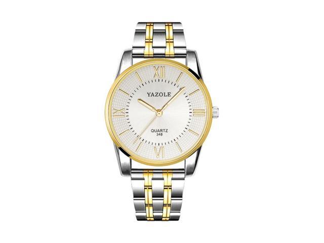 Click here for YAZOLE 348 Men Fashion Business Steel Strap Band Q... prices