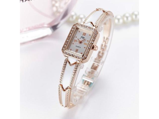 Click here for JW Rectangular Dial Stainless Steel Strap Quartz W... prices