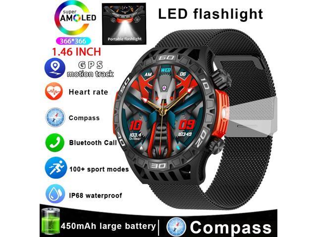 Click here for GPS Tracking Compass Smart Watch Men AMOLED Screen... prices