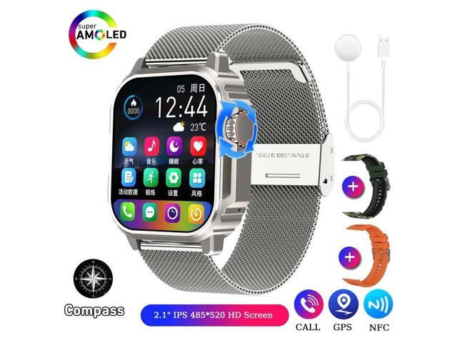 Click here for Military Outdoor Smart Watch Men Women AMOLED Scre... prices