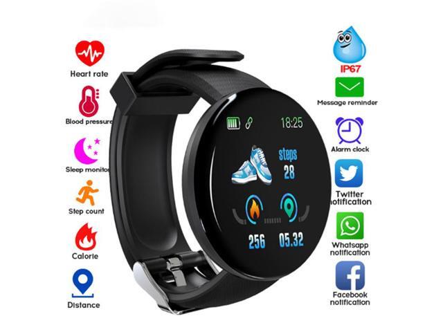 Click here for D18 Round Screen Smart Bracelet Color Screen Brace... prices