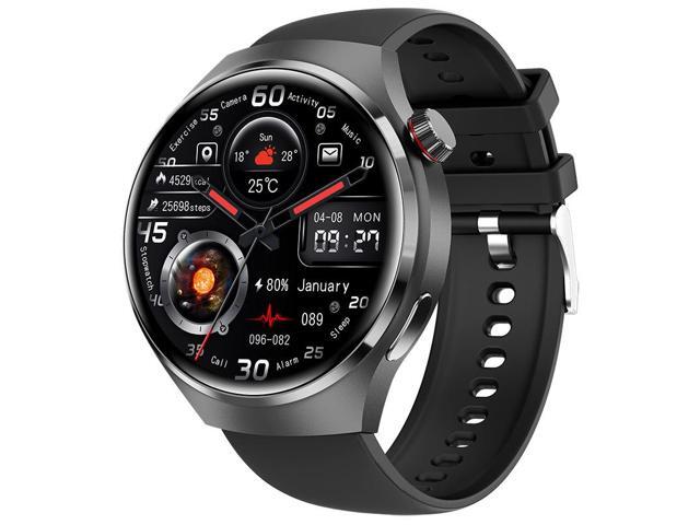 Click here for Gt4pro Round Screen Smart Watch Bluetooth Call Hea... prices