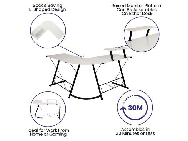 Click here for L-Shaped Desk 71.5 Computer Corner Desk  Home Offi... prices