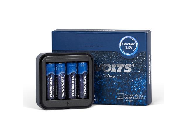 Click here for TENAVOLTS Rechargeable AA Lithium Battery  Pre-Cha... prices