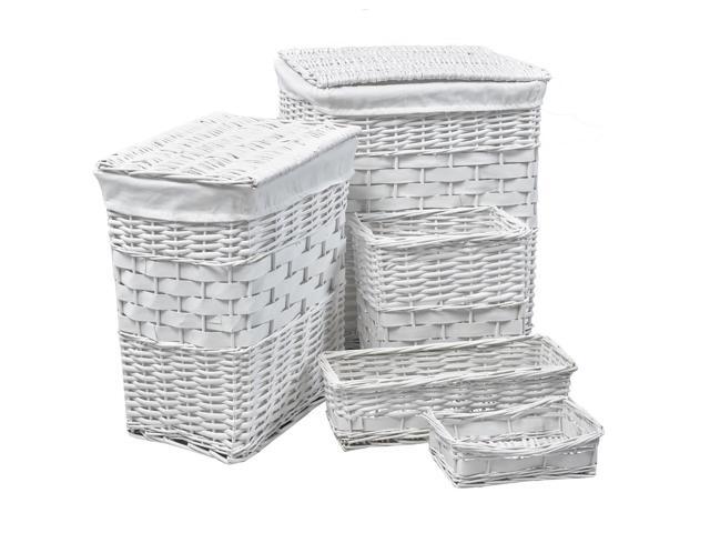 Click here for ViscoLogic Willow Wicker Basket (Set of 5 Baskets)... prices