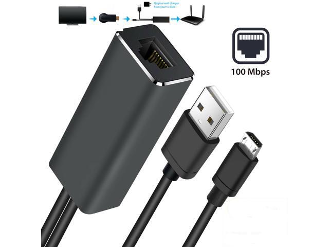 Click here for Micro USB to 100Mb Ethernet 10/100 RJ45 Network LA... prices