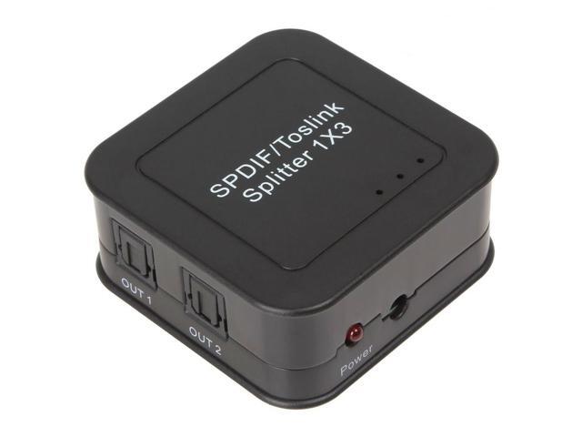 Click here for 1 in x 3 out Digital Optical TOSlink Audio Splitte... prices