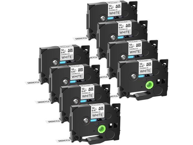 Click here for GREENCYCLE 8PK Black on White TZe-FX231 TZ-FX231 T... prices