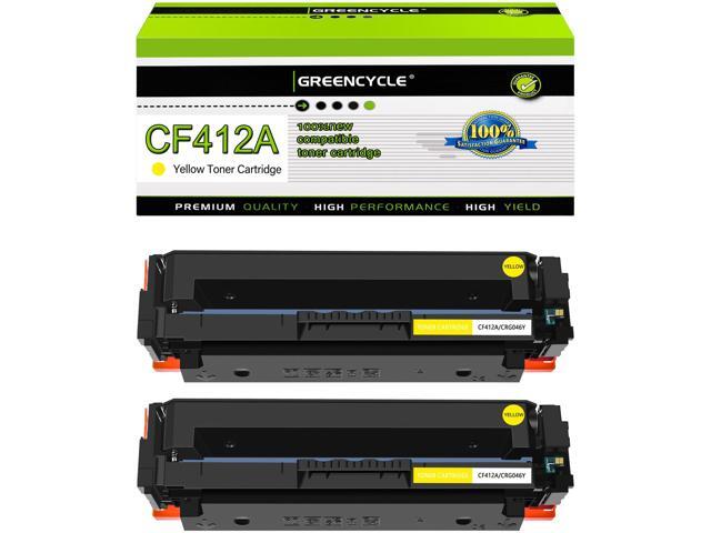 Click here for greencycle 2 Pack 410A CF412A Compatible Toner Car... prices