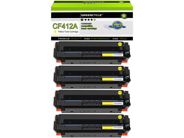 Click here for greencycle 4 Pack 410A CF412A Compatible Toner Car... prices