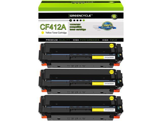 Click here for greencycle 3 Pack 410A CF412A Compatible Toner Car... prices