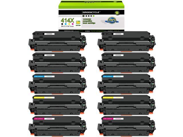 Click here for greencycle 10 Pack 414X Toner Cartridge Compatible... prices