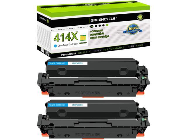 Click here for greencycle 2 Pack 414X Cyan Toner Cartridge Compat... prices