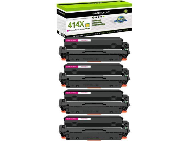 Click here for greencycle 4 Pack 414X Magenta Toner Cartridge Com... prices