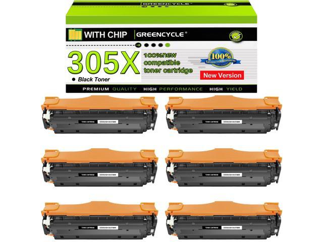 Click here for greencycle 6 Pack 305X CE410X Black Compatible Ton... prices