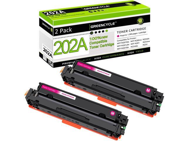 Click here for greencycle 202A Magenta toner Cartridge Compatible... prices