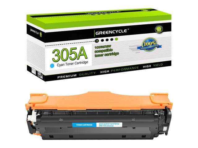 Click here for greencycle 1 Pack 305A Cyan Compatible Toner Cartr... prices