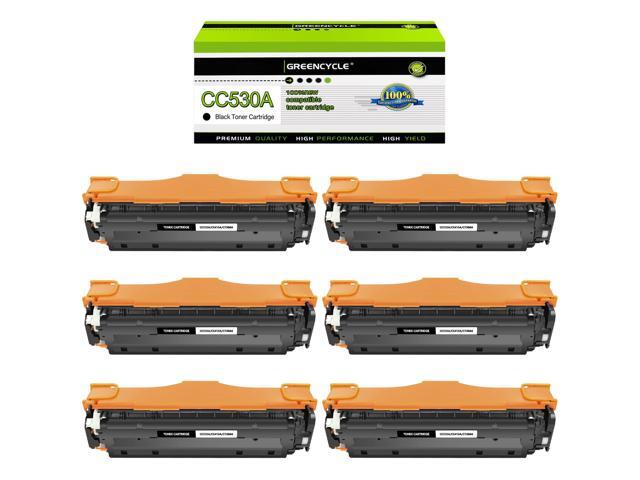 Click here for greencycle 6 Pack 304A CC530A High-yield Compatibl... prices
