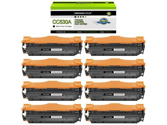 Click here for greencycle 8 Pack 304A CC530A High-yield Compatibl... prices