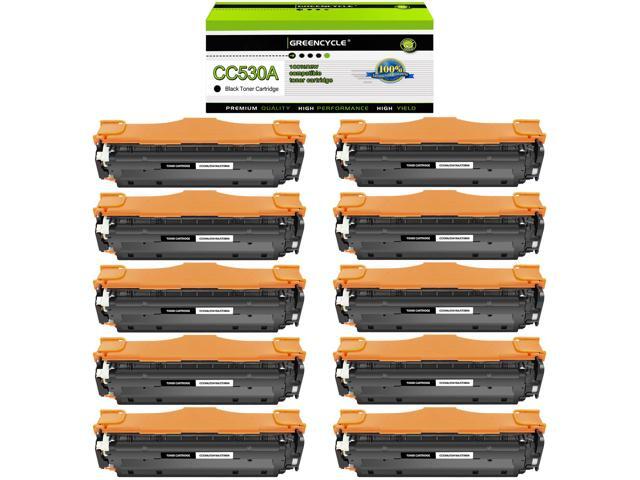 Click here for greencycle 10 Pack 304A CC530A High-yield Compatib... prices